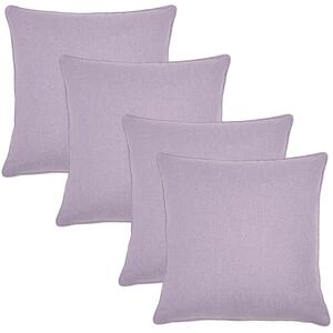 Pack of Woven Texture Cushion Covers