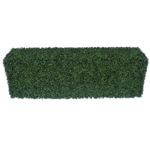 Premium Freestanding Artificial Boxwood Hedge on a Metal Frame