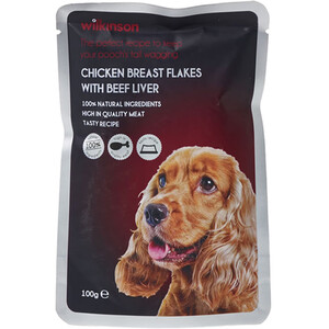 Chicken Breast Flakes Dog Food Pouch