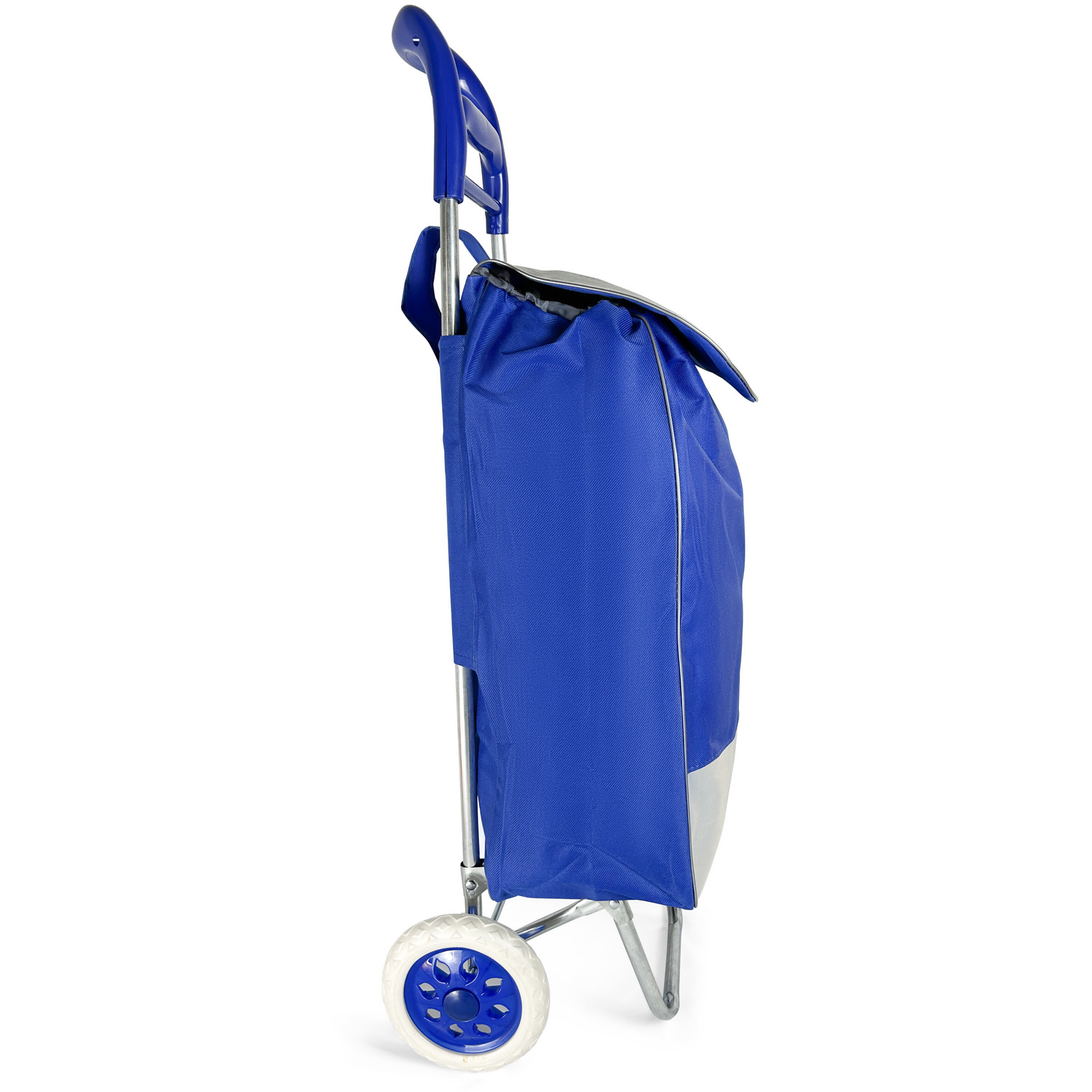 Large Capacity 2-Wheeled Foldable Shopping Trolley