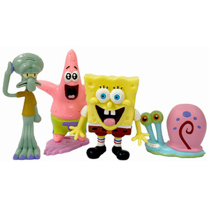 SpongeBob Squarepants Gift Box Set 4 Figurines
