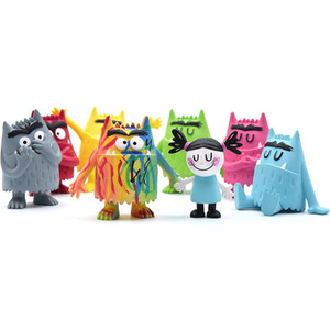 The Color Monster Set of 8 Figurines