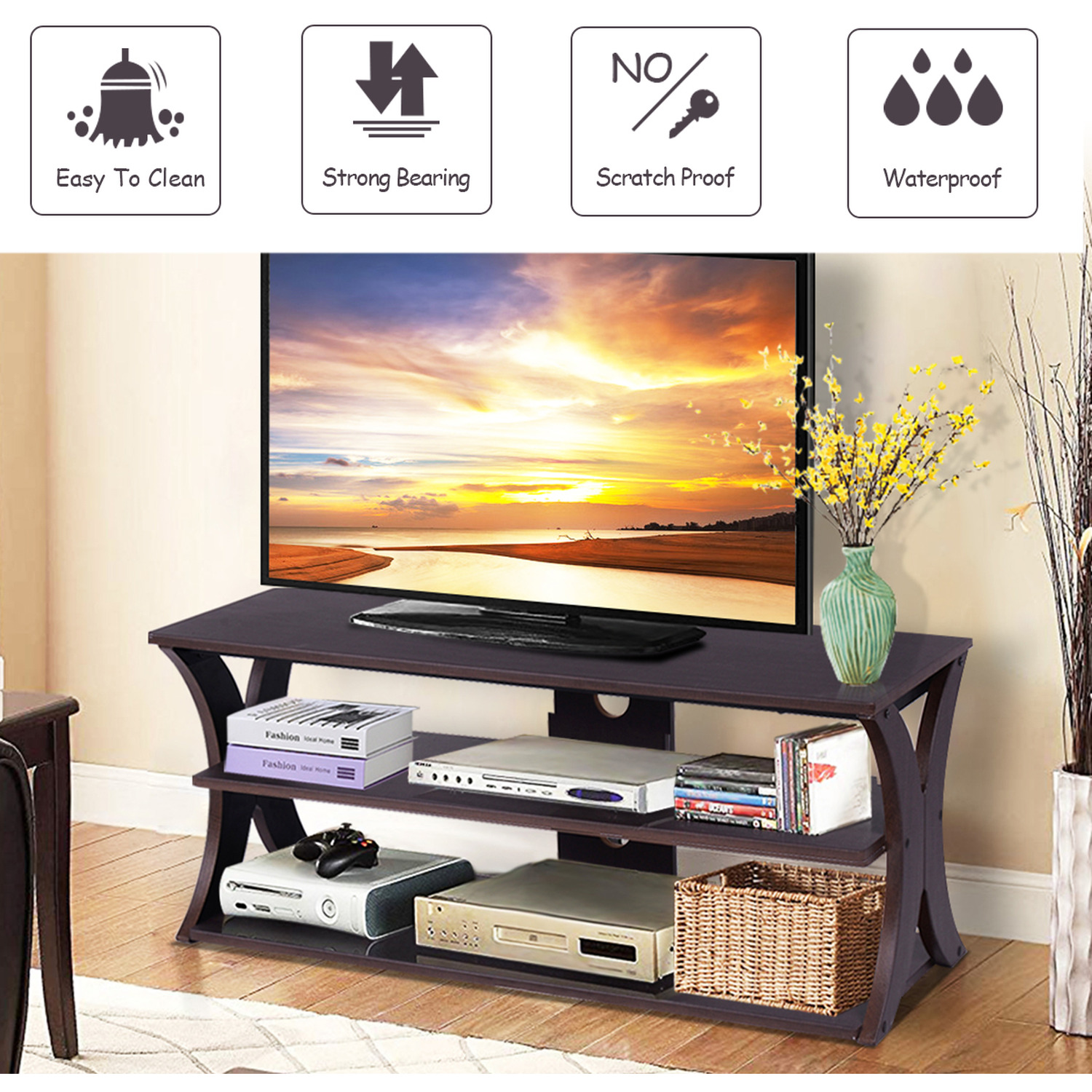 Media Console Table TV Stand