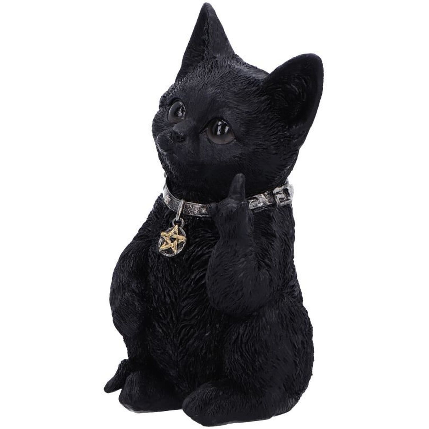 Metallicat Black Cat Figurine
