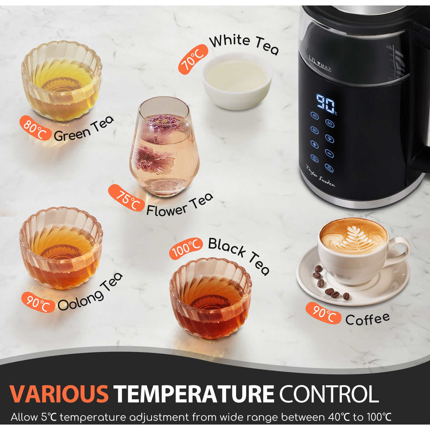 Double Wall Kettle with Temperature Control