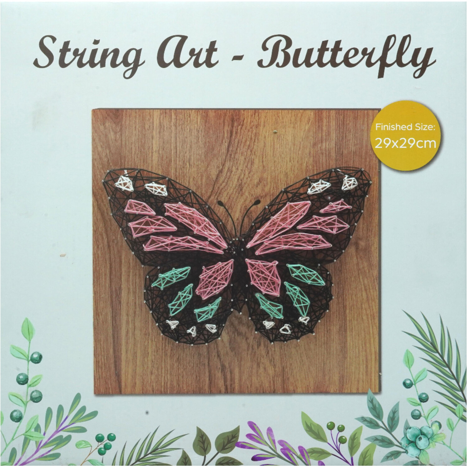 Bee and Butterfly String Art Kit