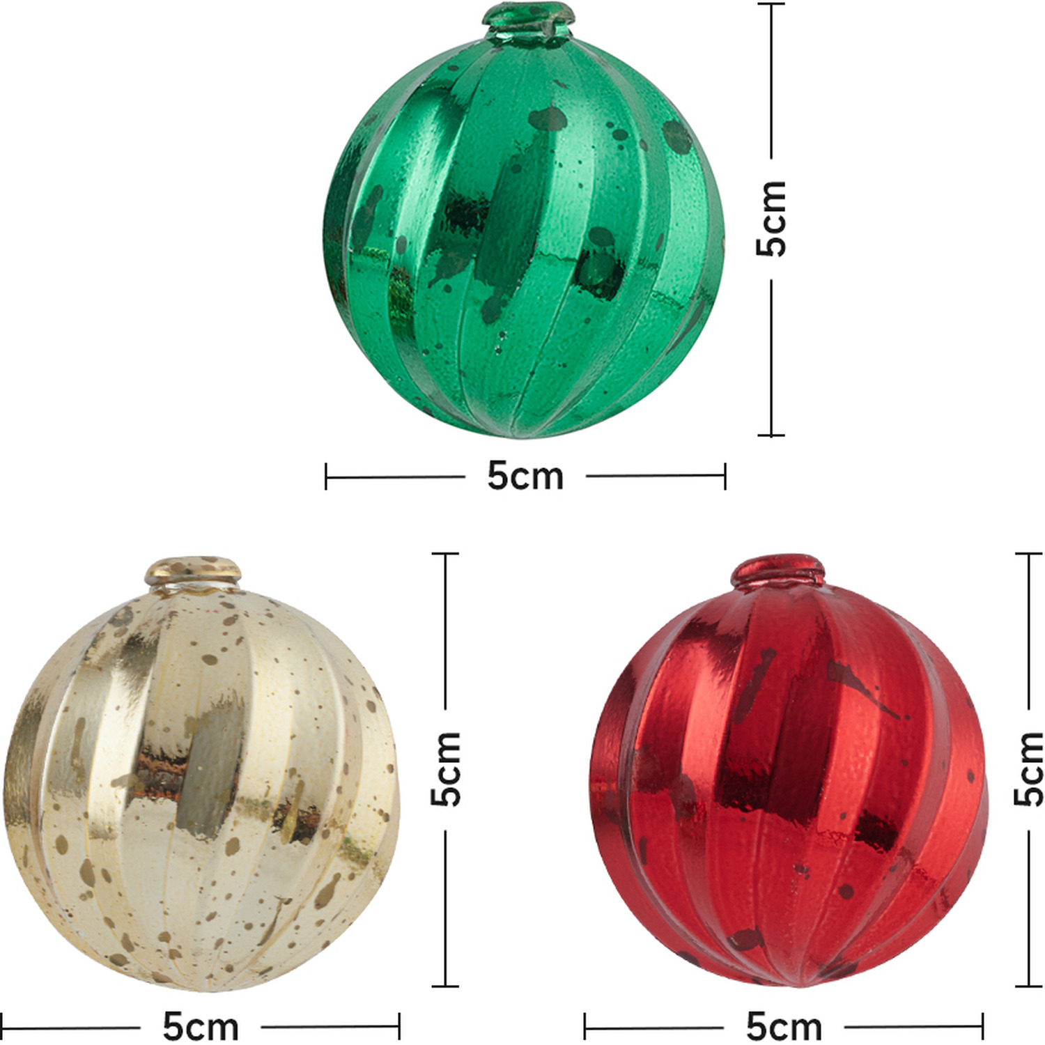 Lifeideas Multicoloured Christmas Ball Ornament String Lights Battery ...