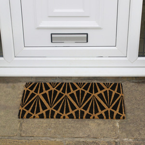 JVL Eco-Friendly Art Deco Door Mat