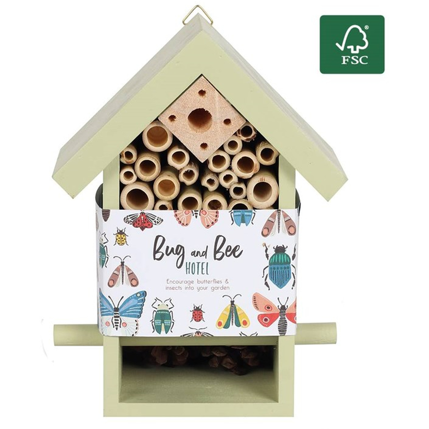 Charming Bug and Bee Hotel Garden's Mini Beast Haven