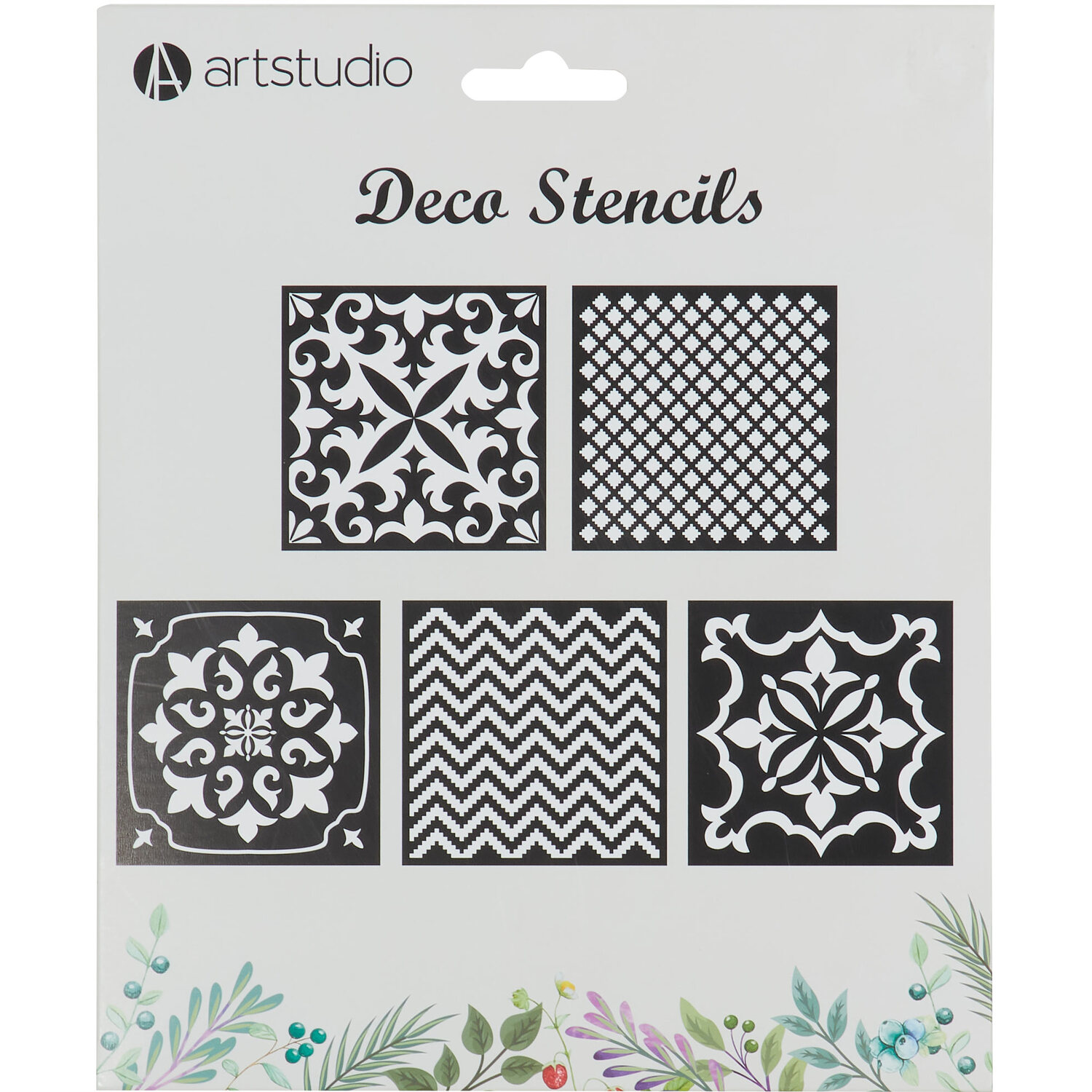 Craft Sensations Deco Stencil Set