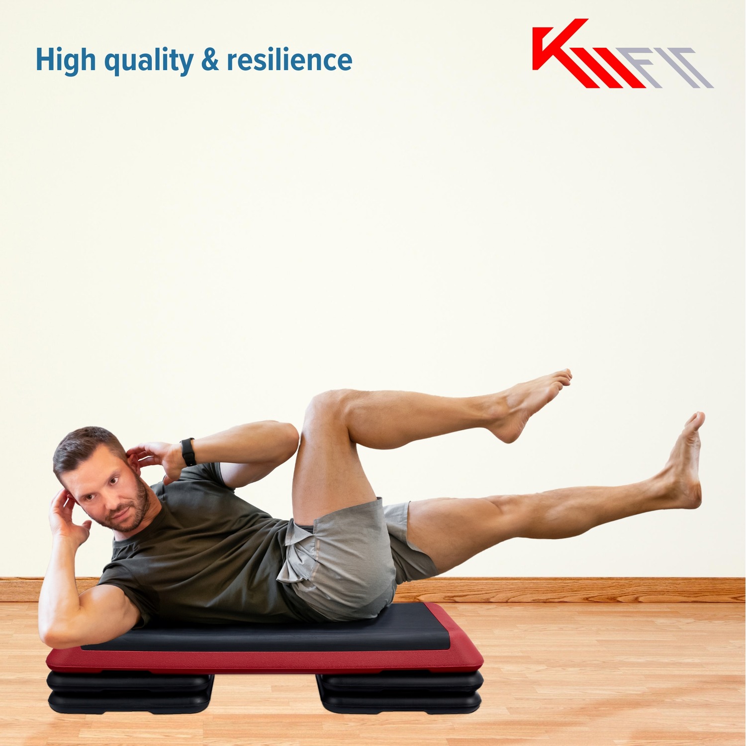 Aerobic Step Bench Step board Fitness Stepper board - 3 height