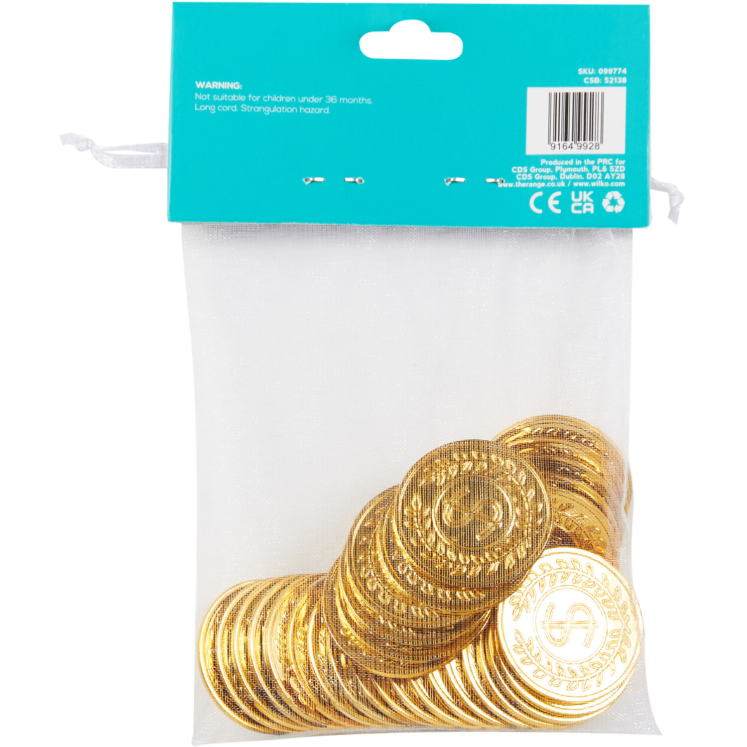 Pack of 30 Treasure Coins Party Favours
