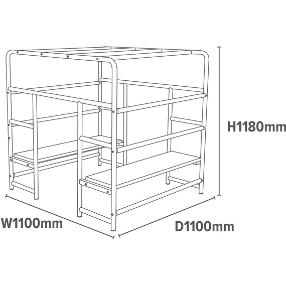 Kids Activity Cube Climbing Frame