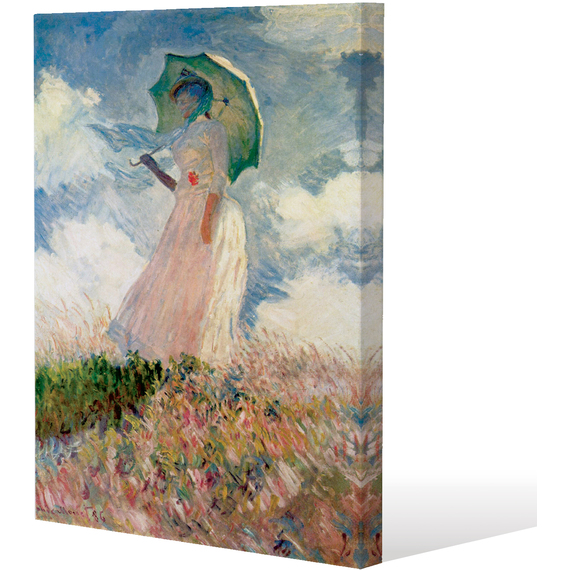Claude Monet - Woman With A Parasol Canvas print