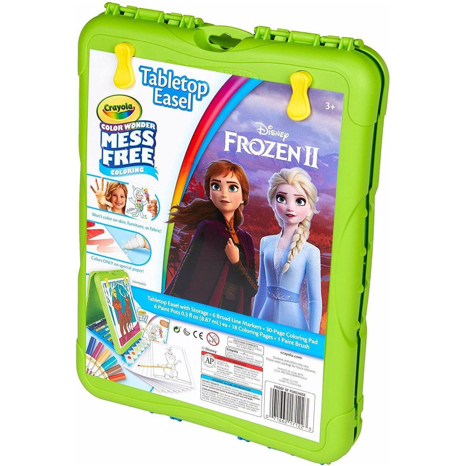 Crayola Color Wonder Easel with Storage Coloring Page Markers Paint ...