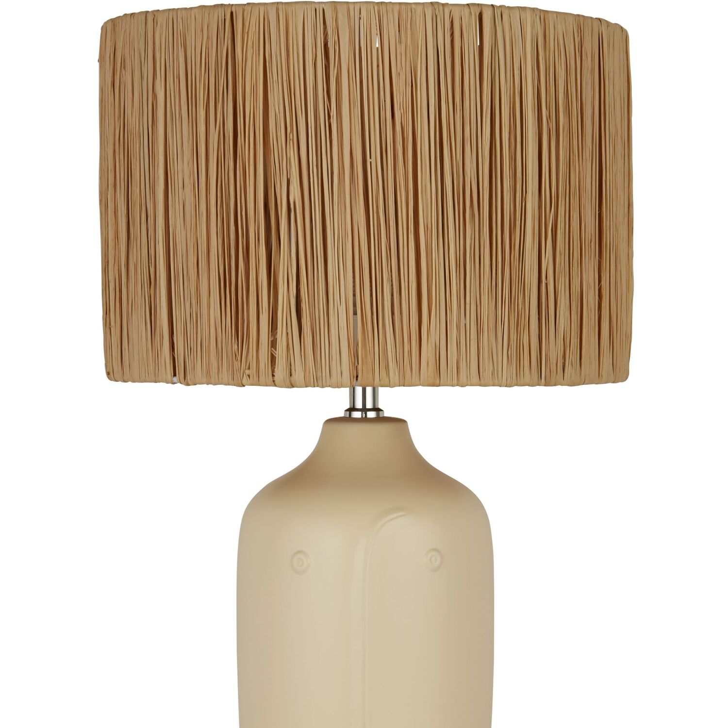 Face Ceramic Table Lamp