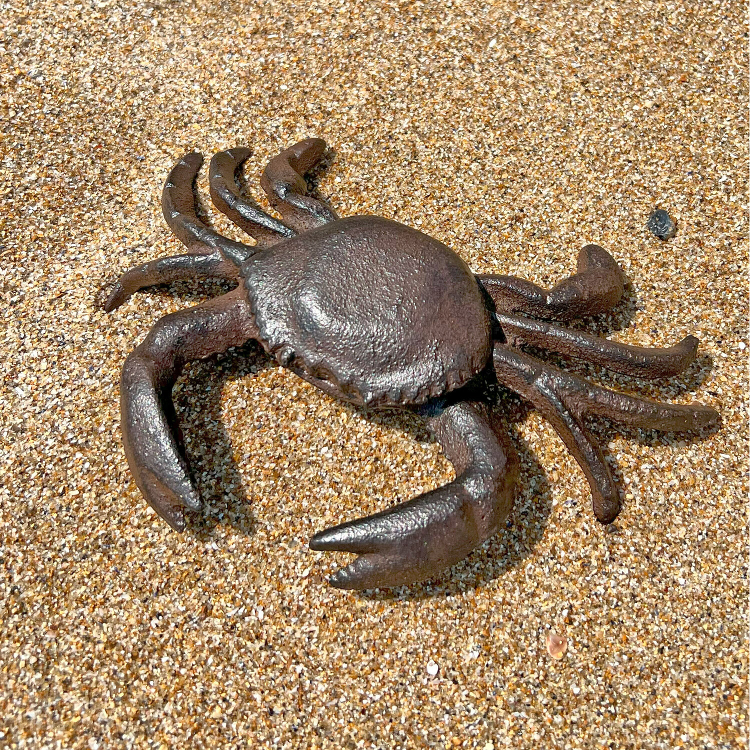 Cast Iron Crab Garden Ornament