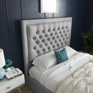 Rovigo Upholstered Soft Velvet Bed Frame