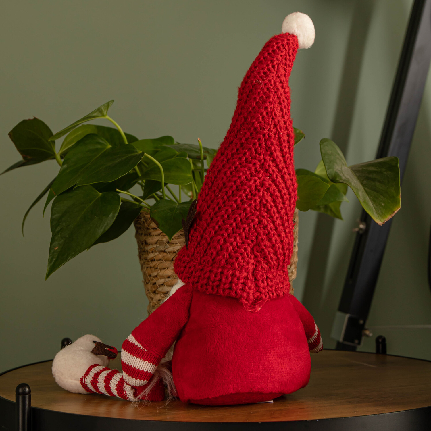 Mrs Claus Sitting Christmas Gonk with Dangly Legs