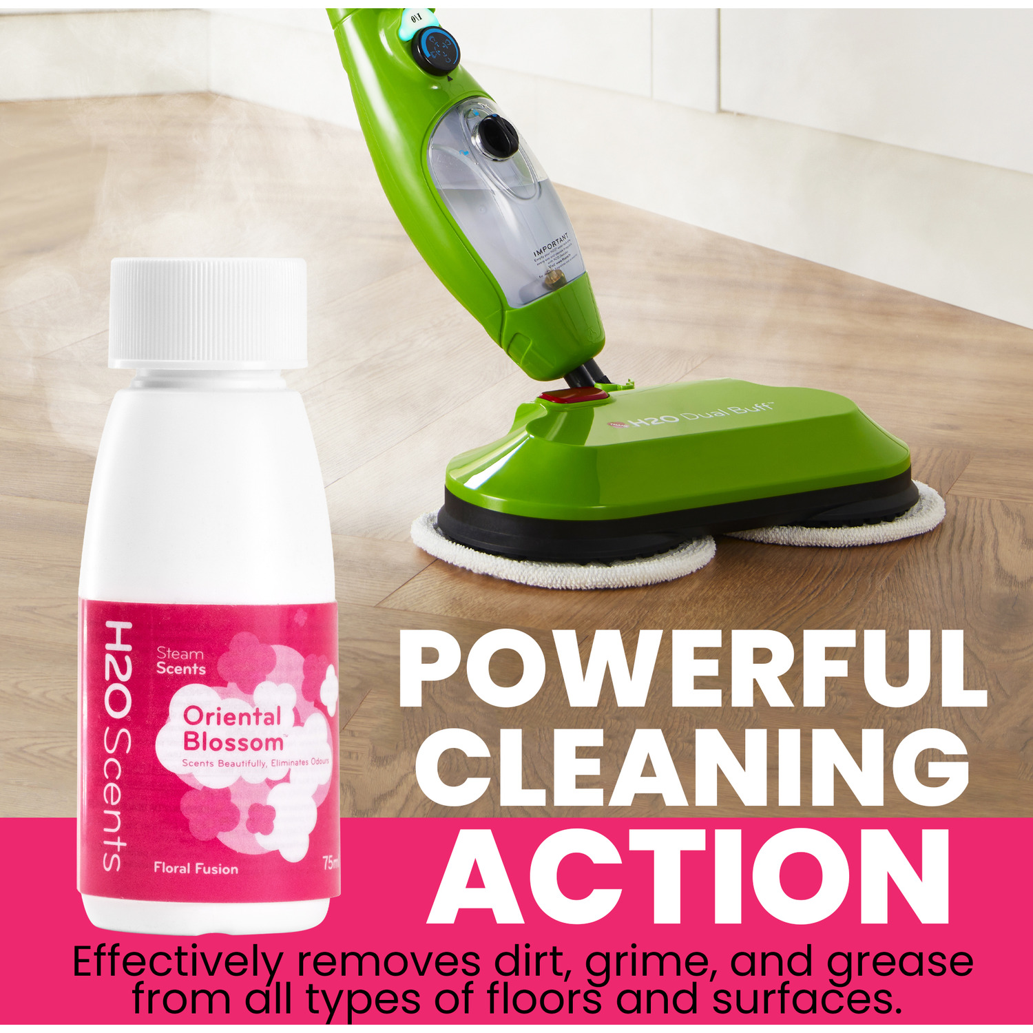 H2O Steam Cleaner Detergent Scents