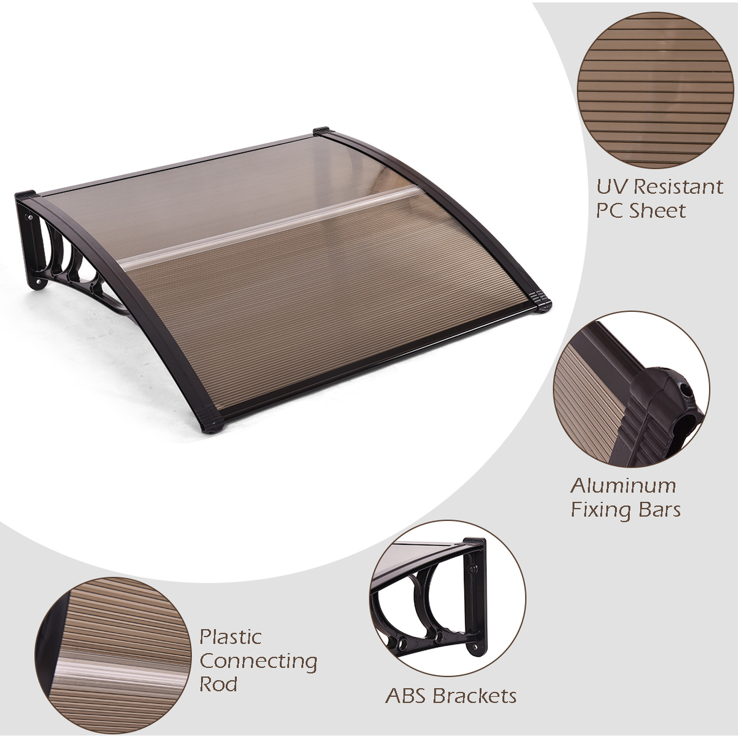 Door Canopy Awning Shelter Window Roof