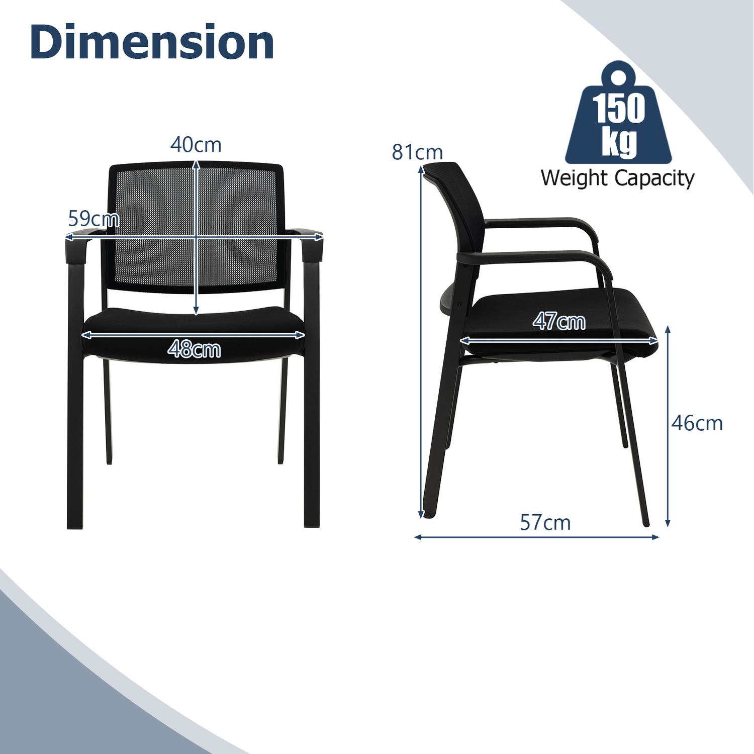 Set of 2 Office Conference Chair
