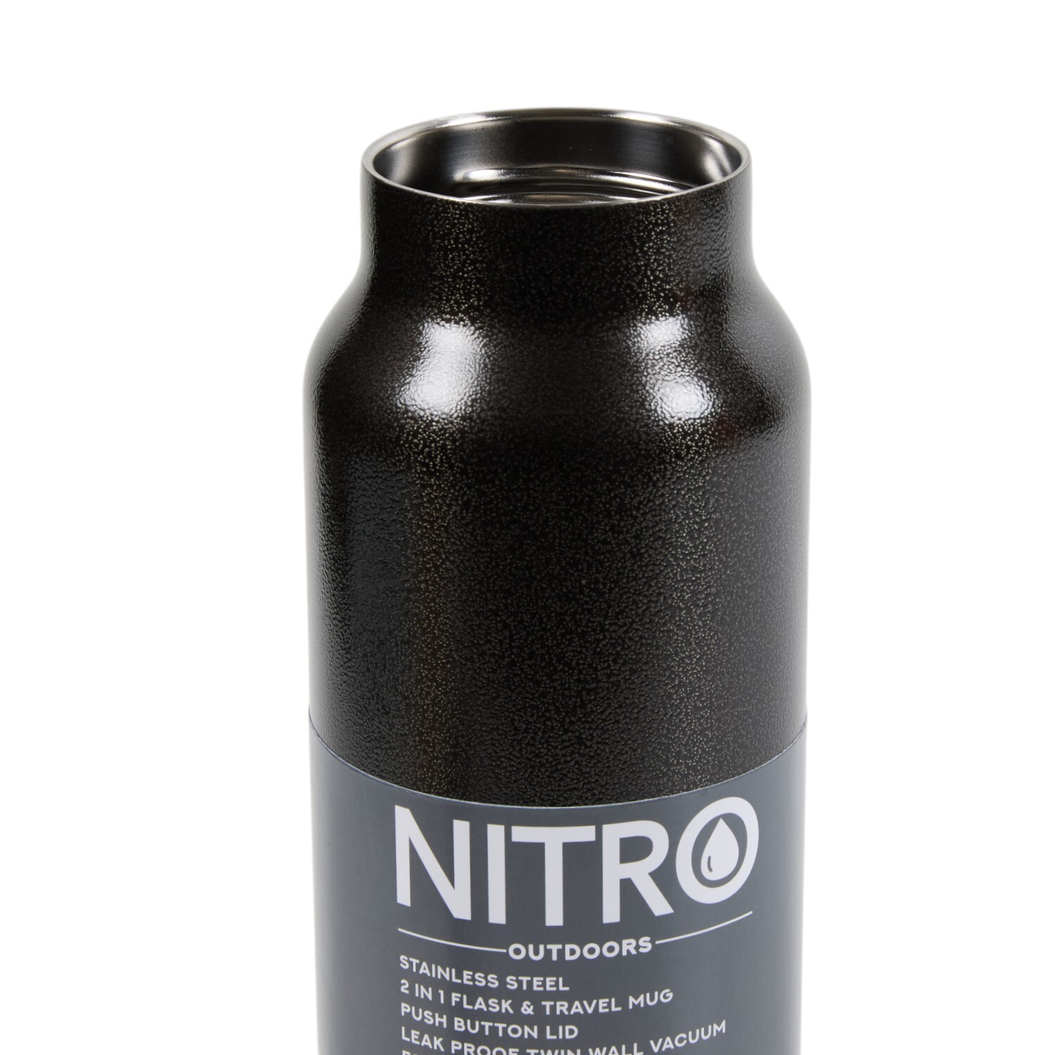 Nitro Stainless Steel Leakproof Bottle with Handle
