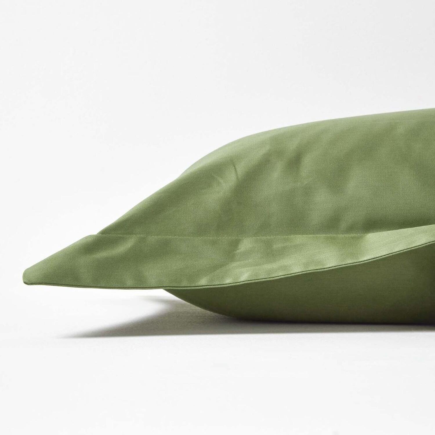 Homescapes Organic Egyptian Cotton Pillowcase, Oxford Style
