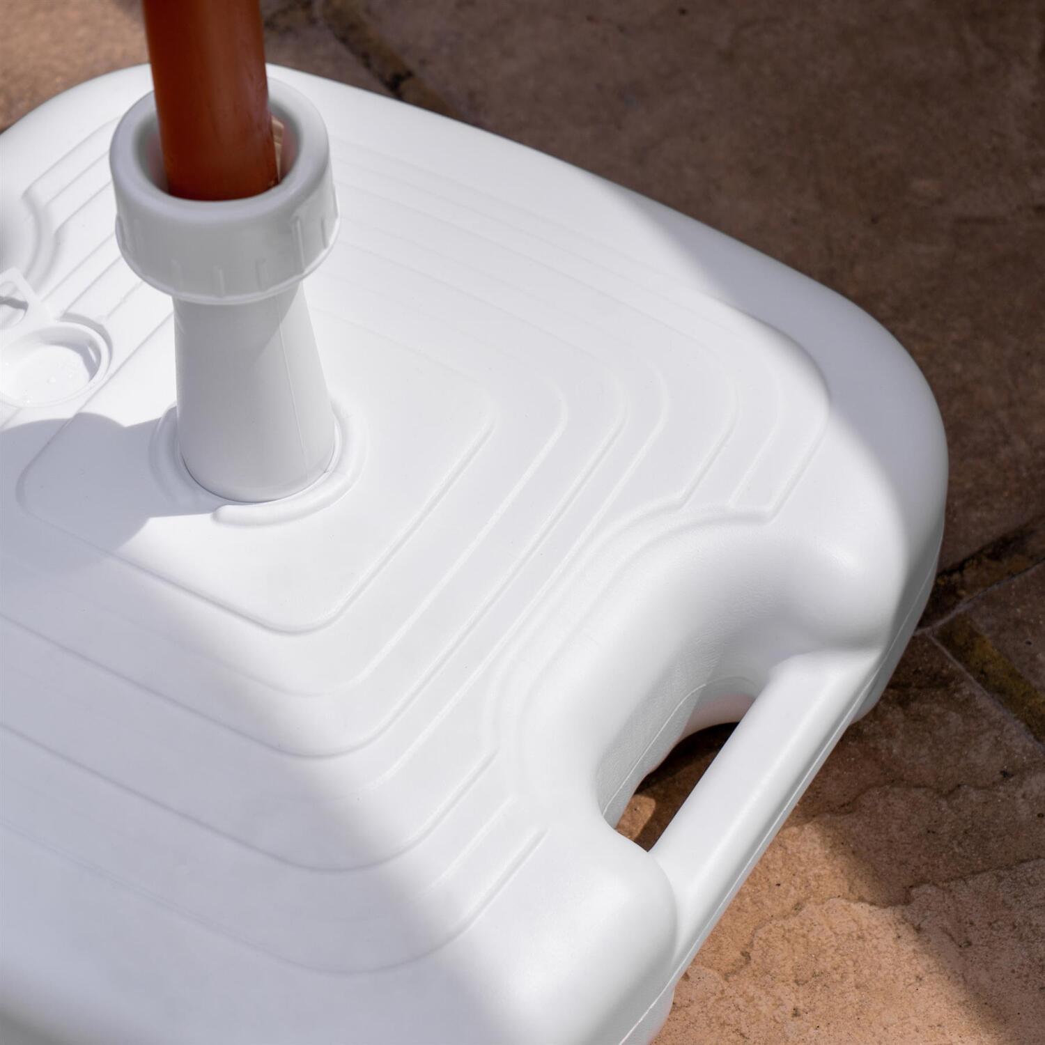 Refillable Plastic Garden Parasol Base