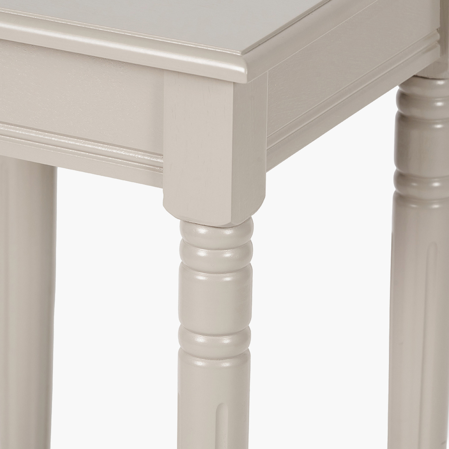 Square Wooden Side Table for Small Corners