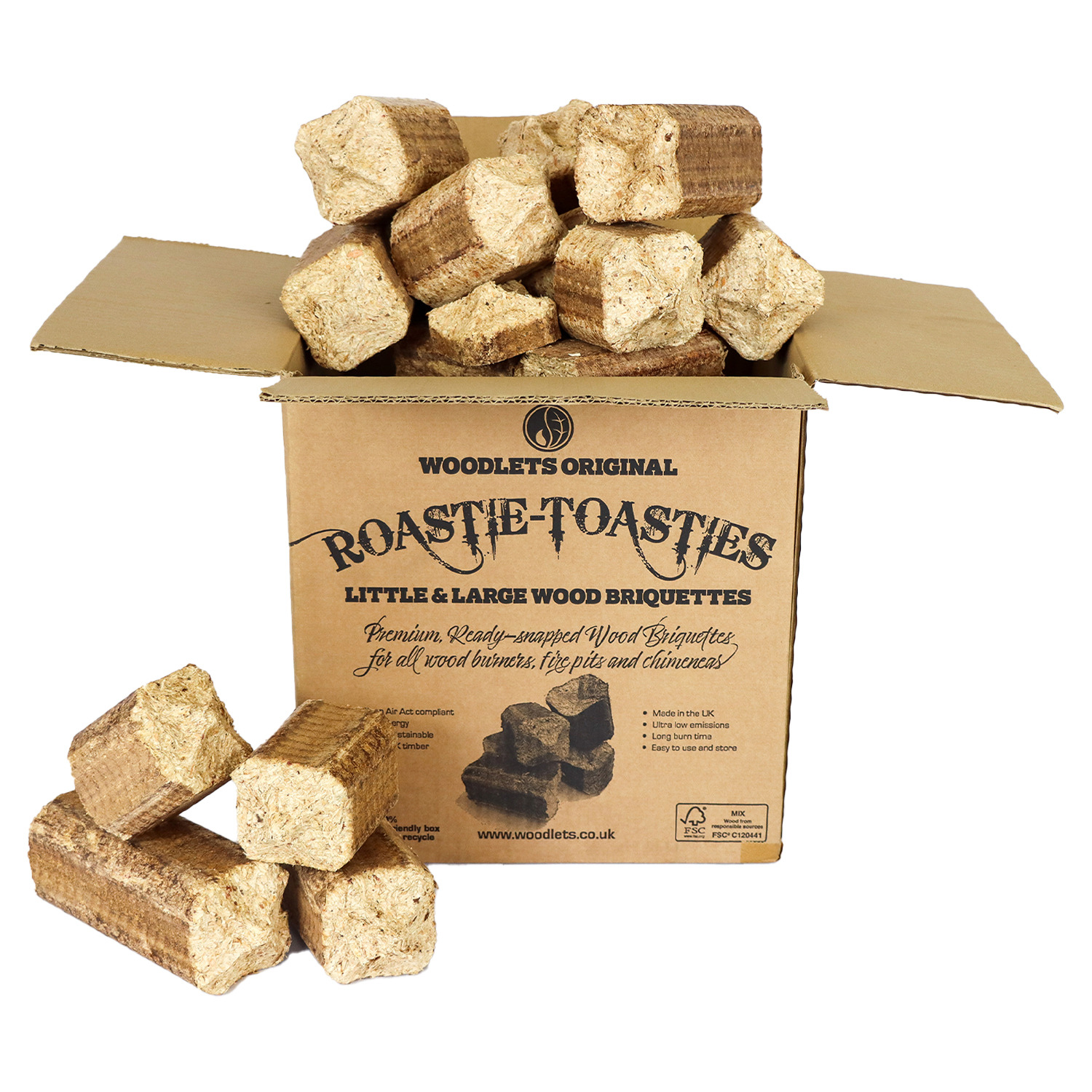 Roastie Toasties Briquettes