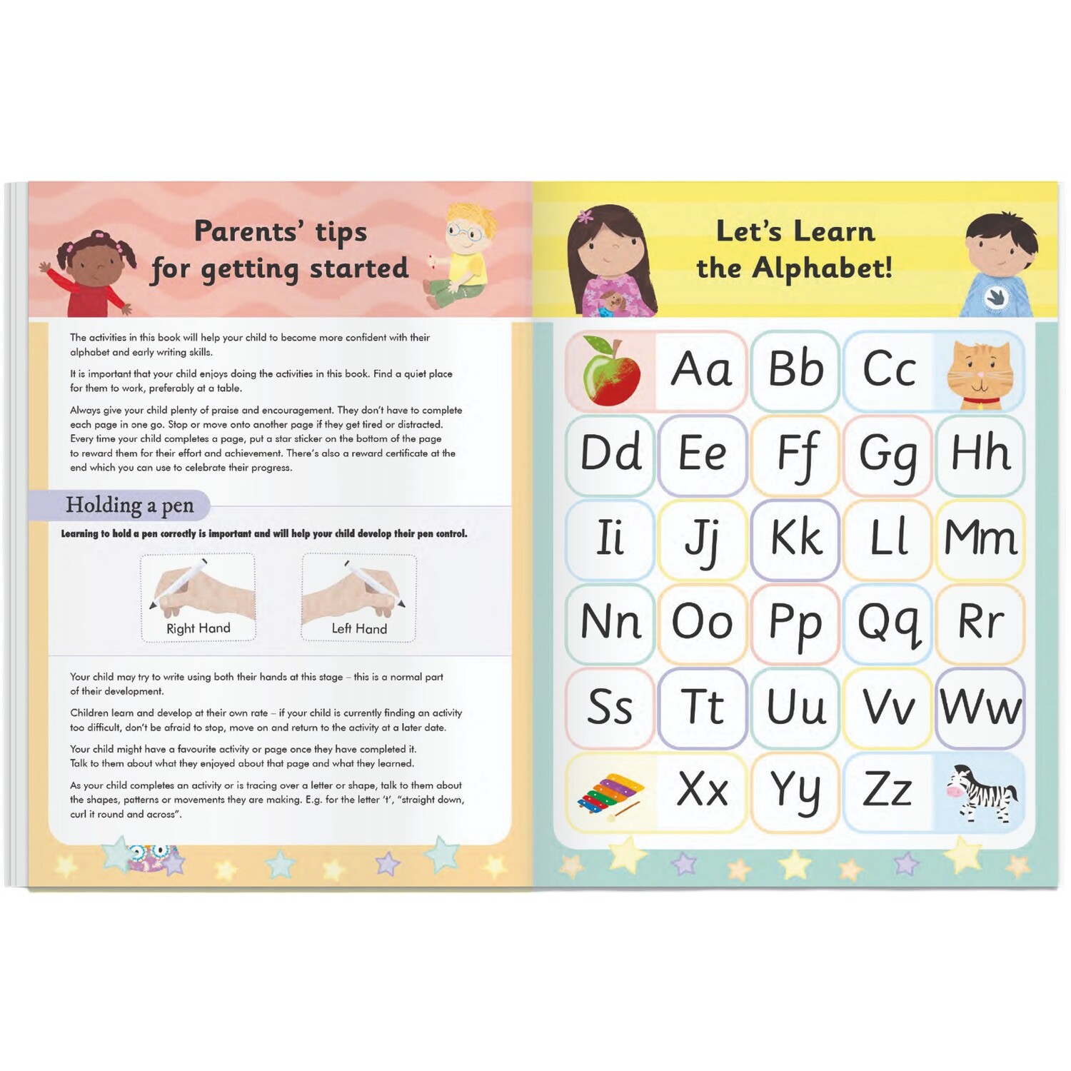 Homework Helpers ABC Learning Book