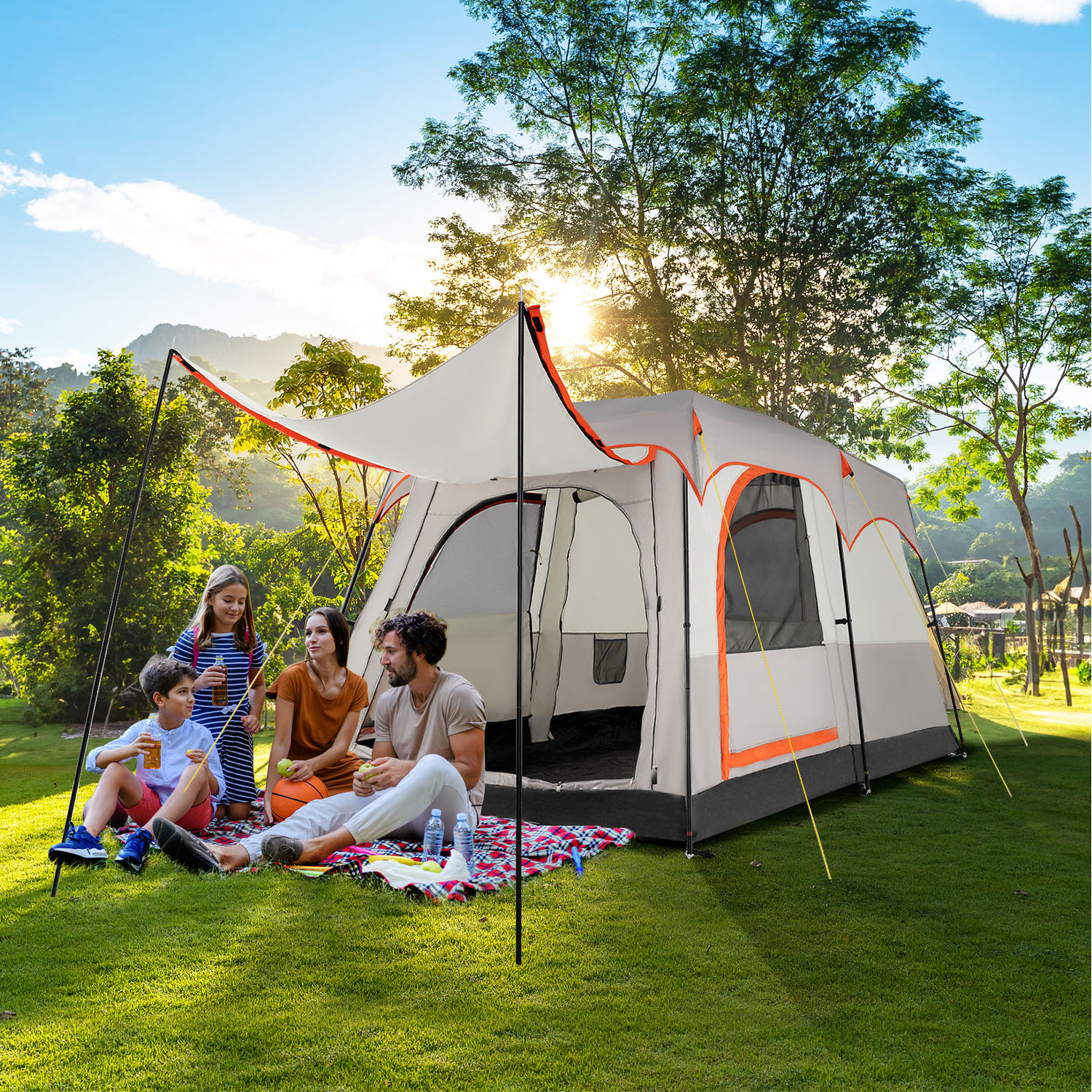 6-Person Camping Tent