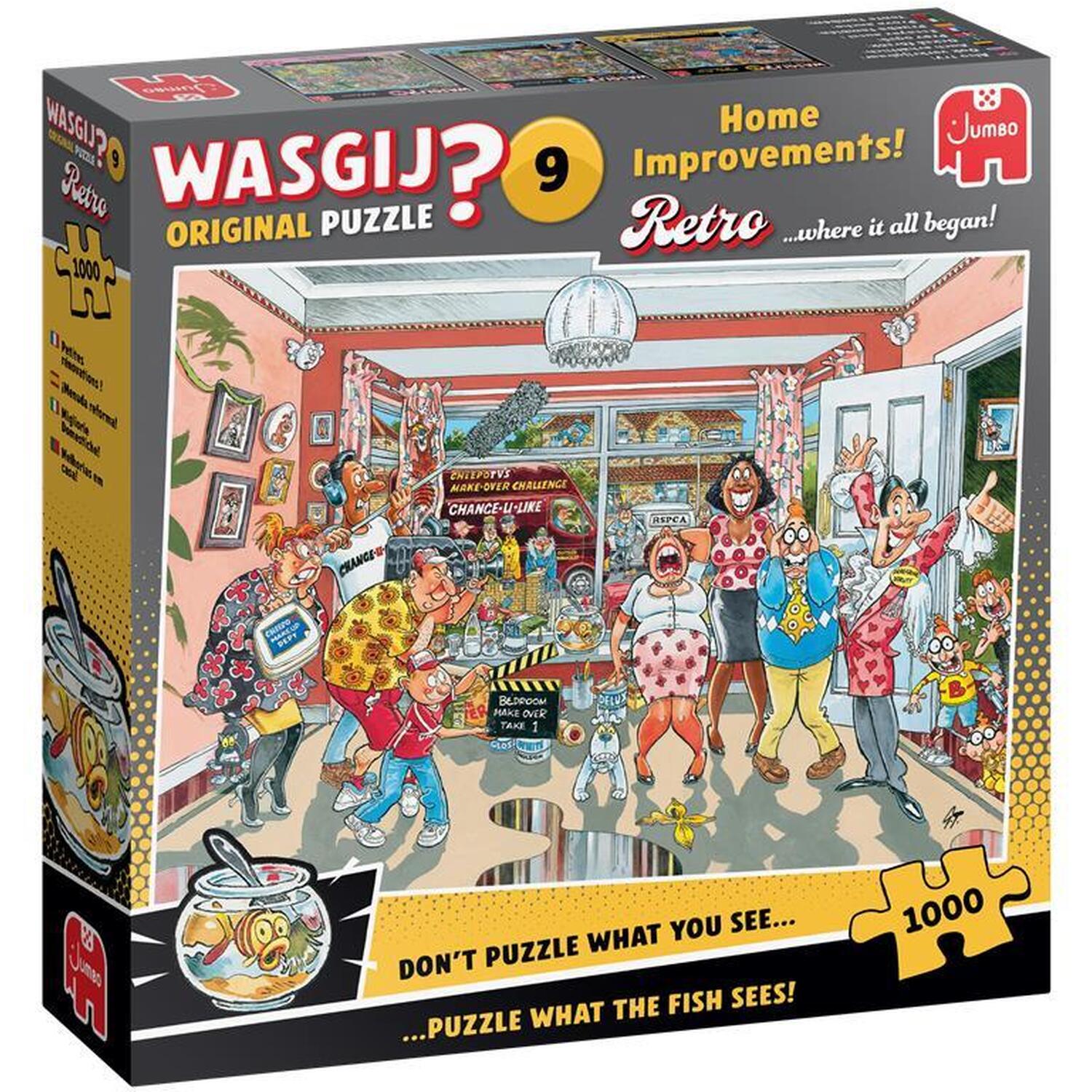 Wasgij Retro Original 9 Home Improvements 1000 Piece Jigsaw Puzzle
