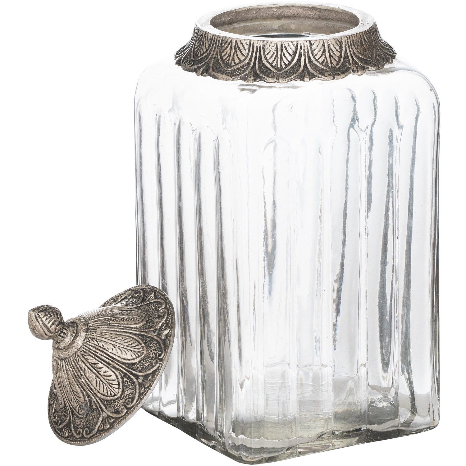 Moroccan Style Lidded Large Display Jar