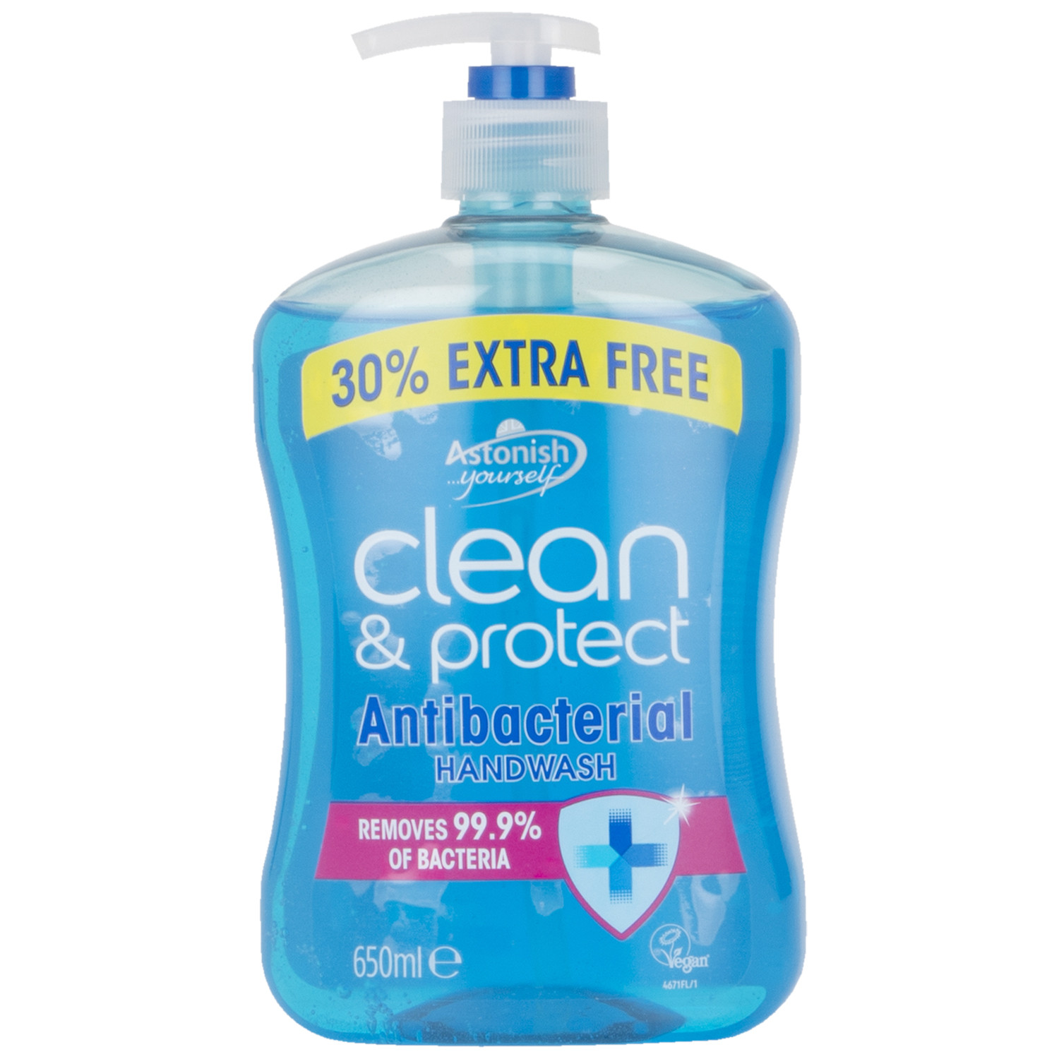 Astonish Protect + Care Antibacterial Handwash Original 650ml