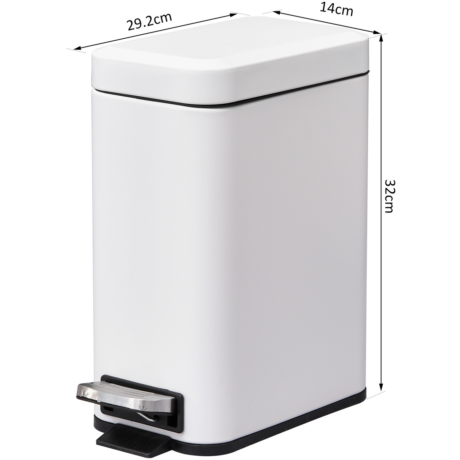 Rectangular Compact Bin Steel Body