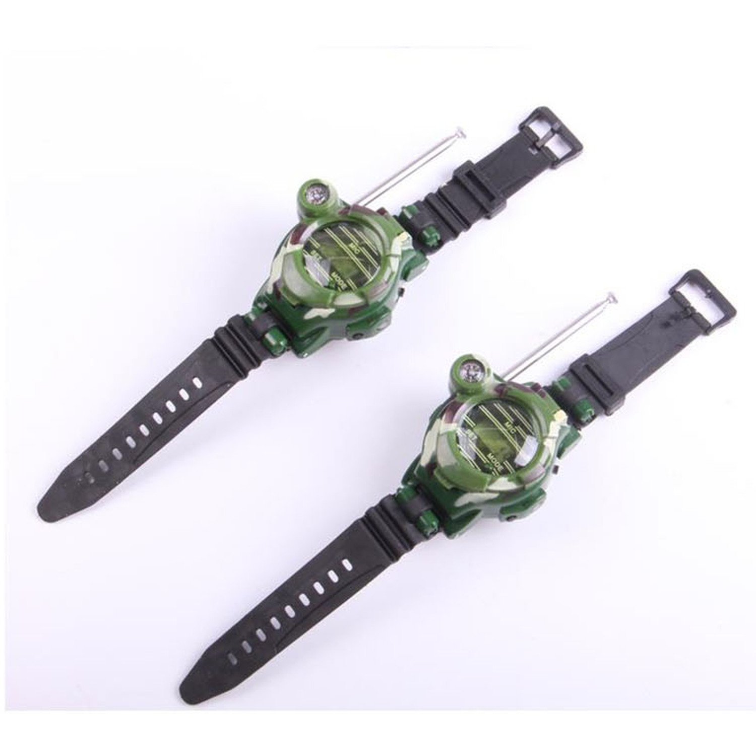 Pair of 7-Function Walkie Talkie Watches