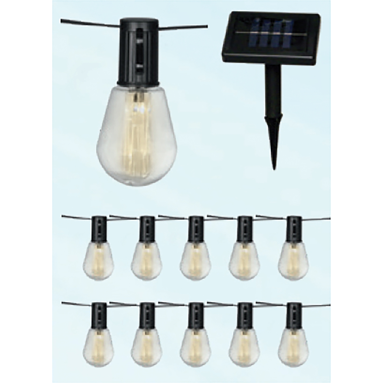 Luxform Alicante Solar String Lights 95115