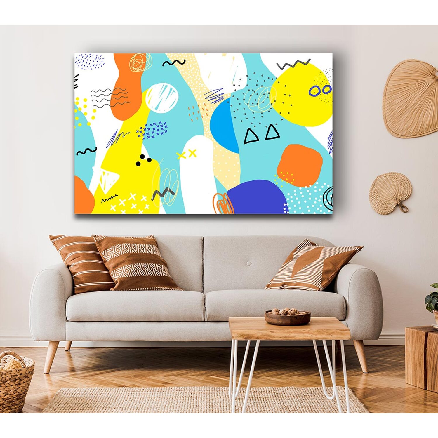 Modern contemporary illustration