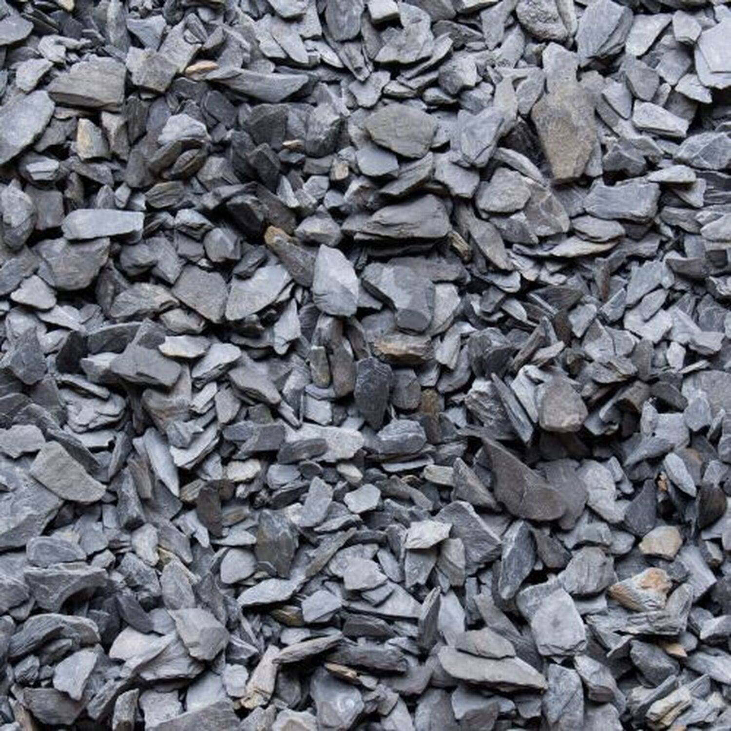 Blue Slate 20mm Decorative Chippings Bulk Bag 850Kg