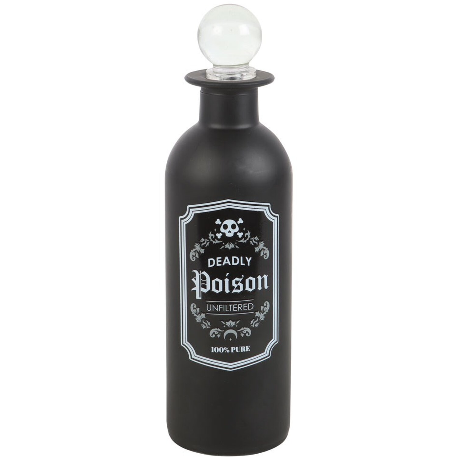 Deadly Poison Decorative Glass Potion Bottle