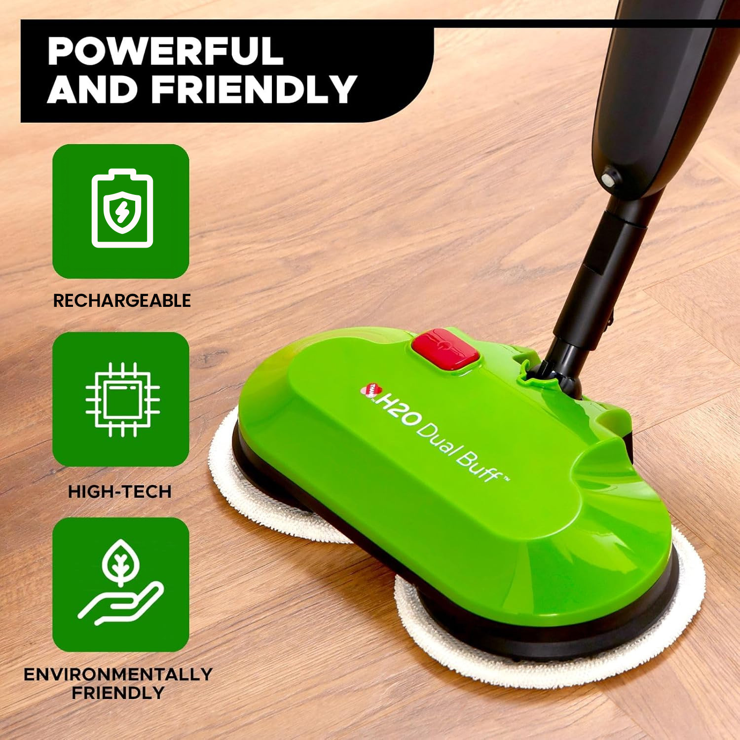 H2O HD 8-in-1 Steam Mop and Handheld Steam Cleaner