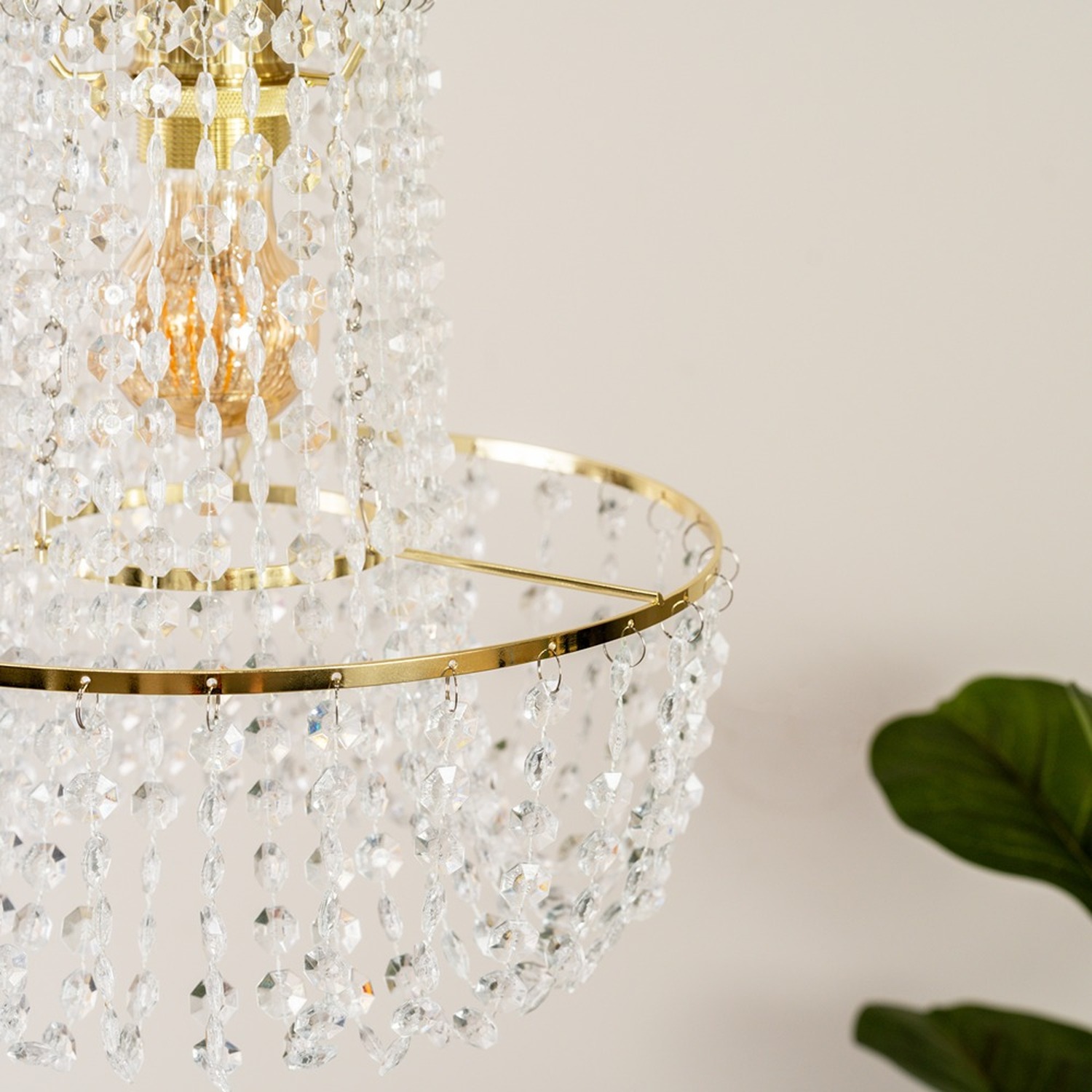 Tegan Jewel Droplet Ceiling Pendant Light Shade