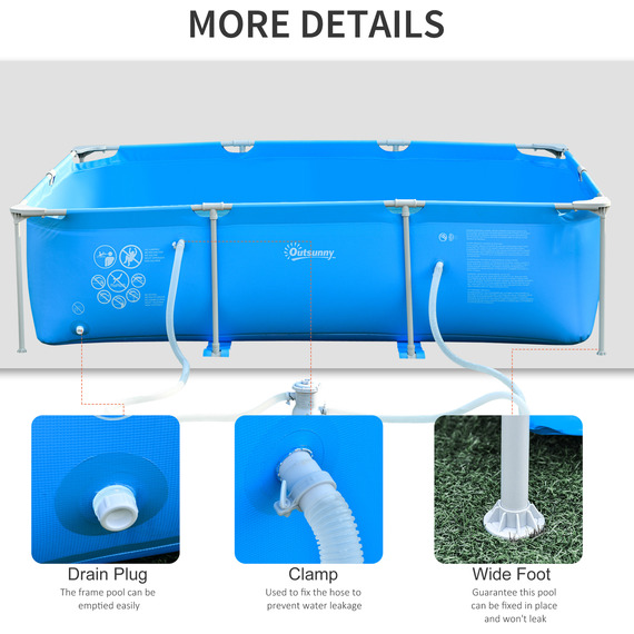 Steel Frame Swimming Pool