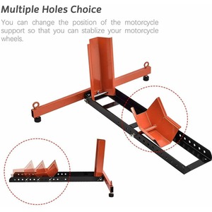 New Motorcycle Motorbike Road Front Wheel Support Chock Transport Stand