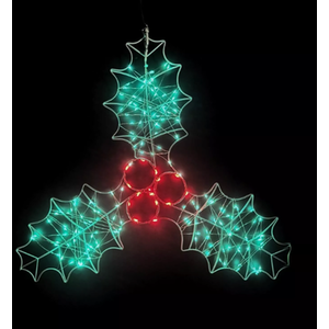 Christmas Holly Rope Light LED