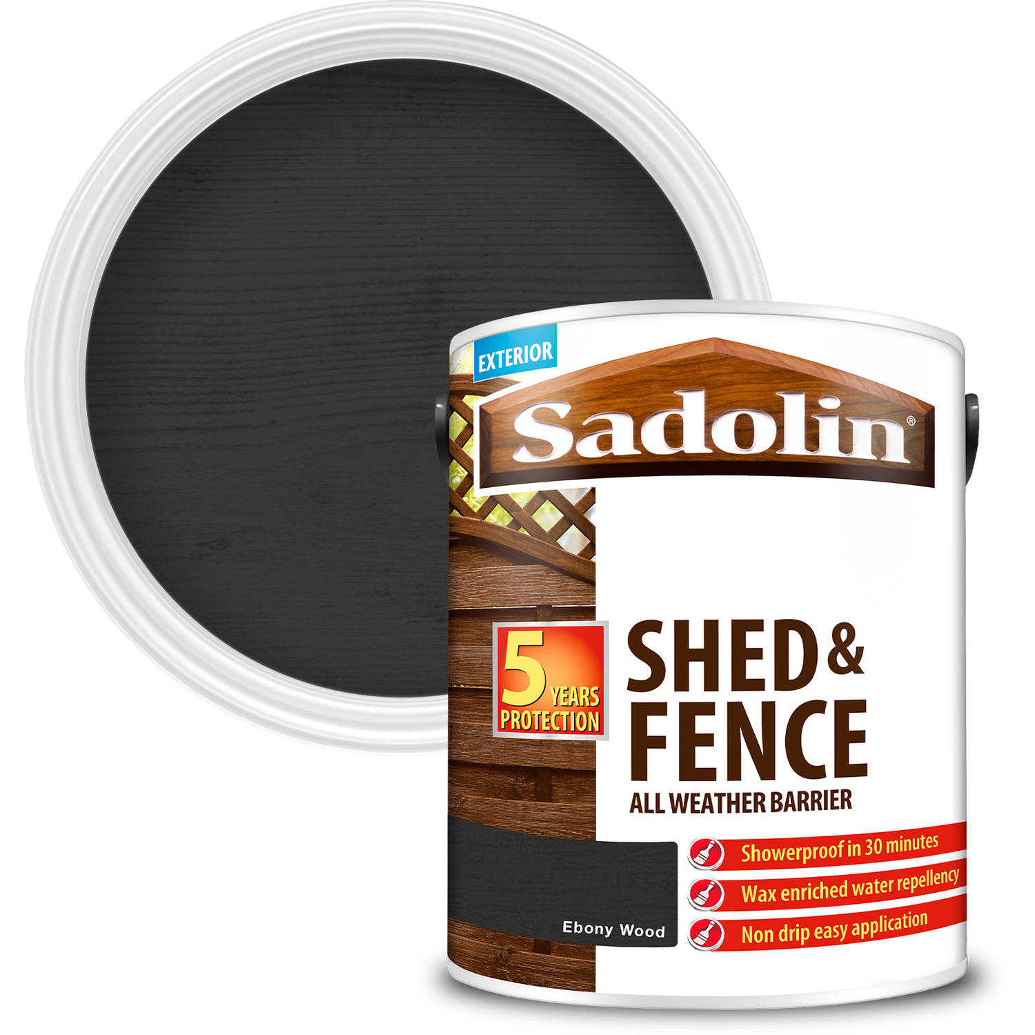 Sadolin Shed and Fence Protection Woodstain