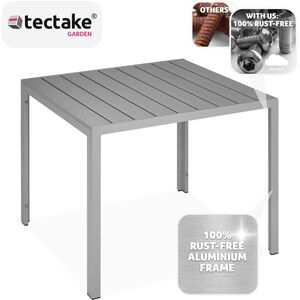 Aluminium Garden Table with Adjustable Feet