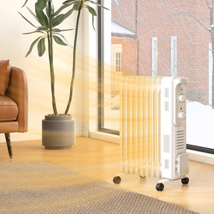 HOMCOM Electric Heater Energy Efficient Portable for Home